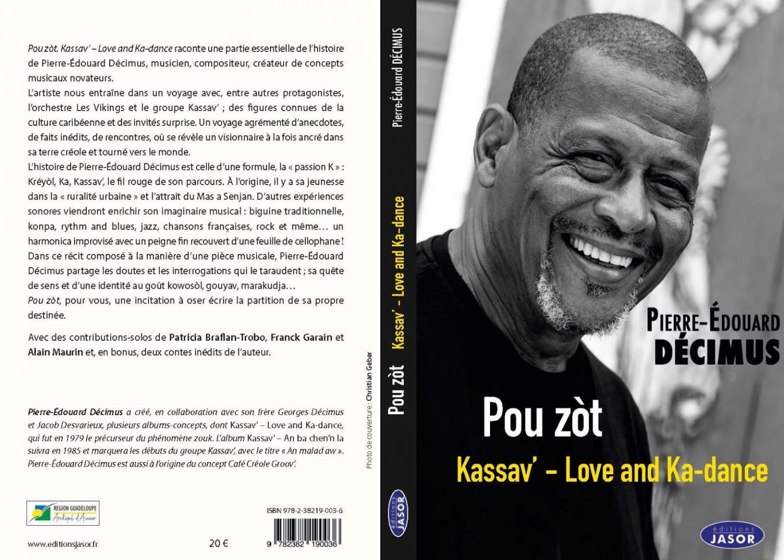 La sortie de l'autobiographie de Pierre-Édouard Décimus aux éditions ...